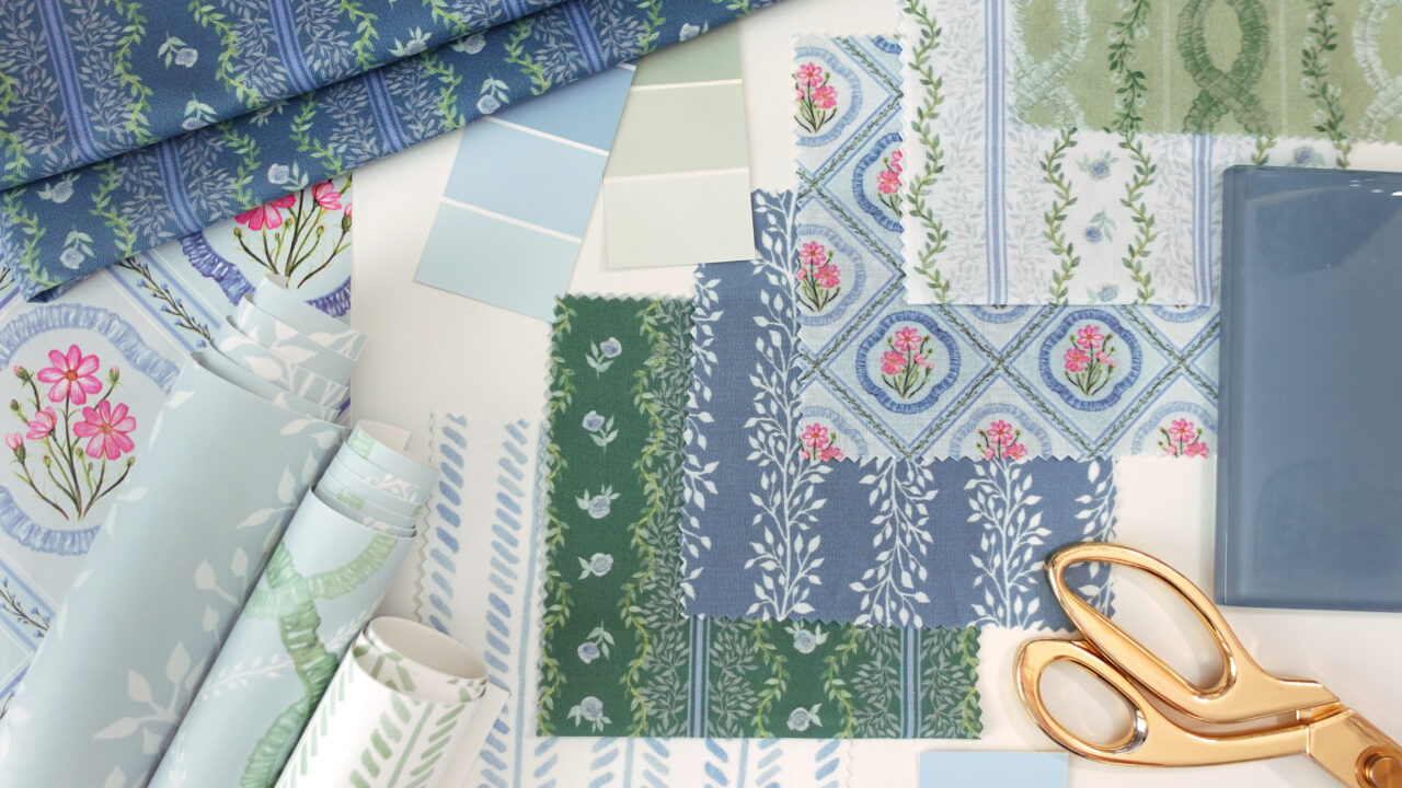 My Debut Textile & Wallpaper Collection | Joanna Baker