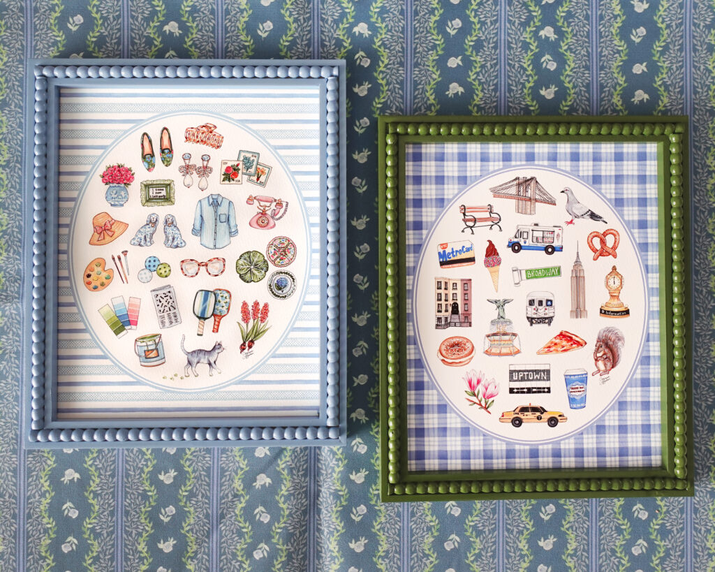 DIY Painted Bobbin-Inspired Frames… | Joanna Baker